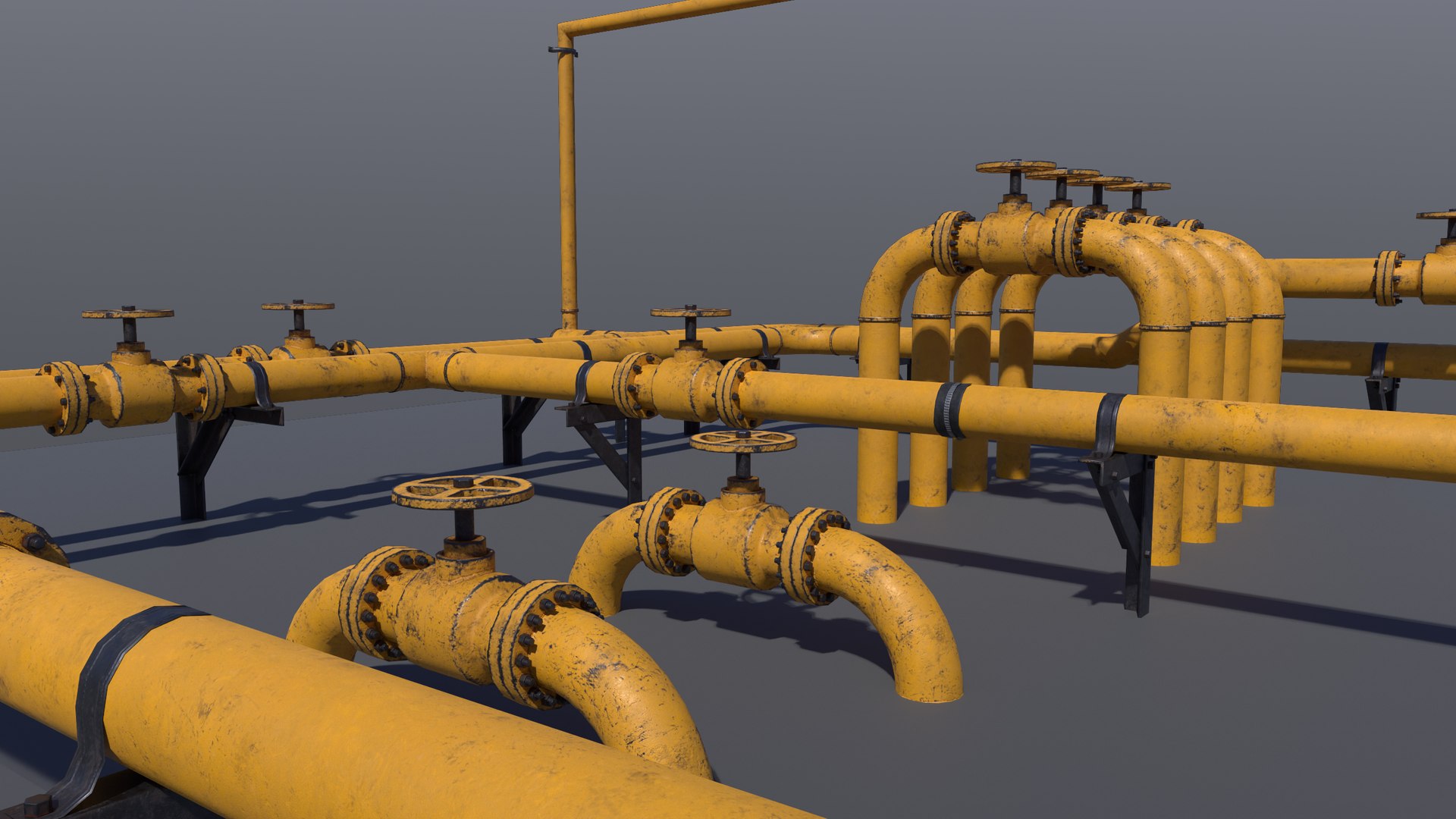 3D Modular Pipe Set Model - TurboSquid 1819221