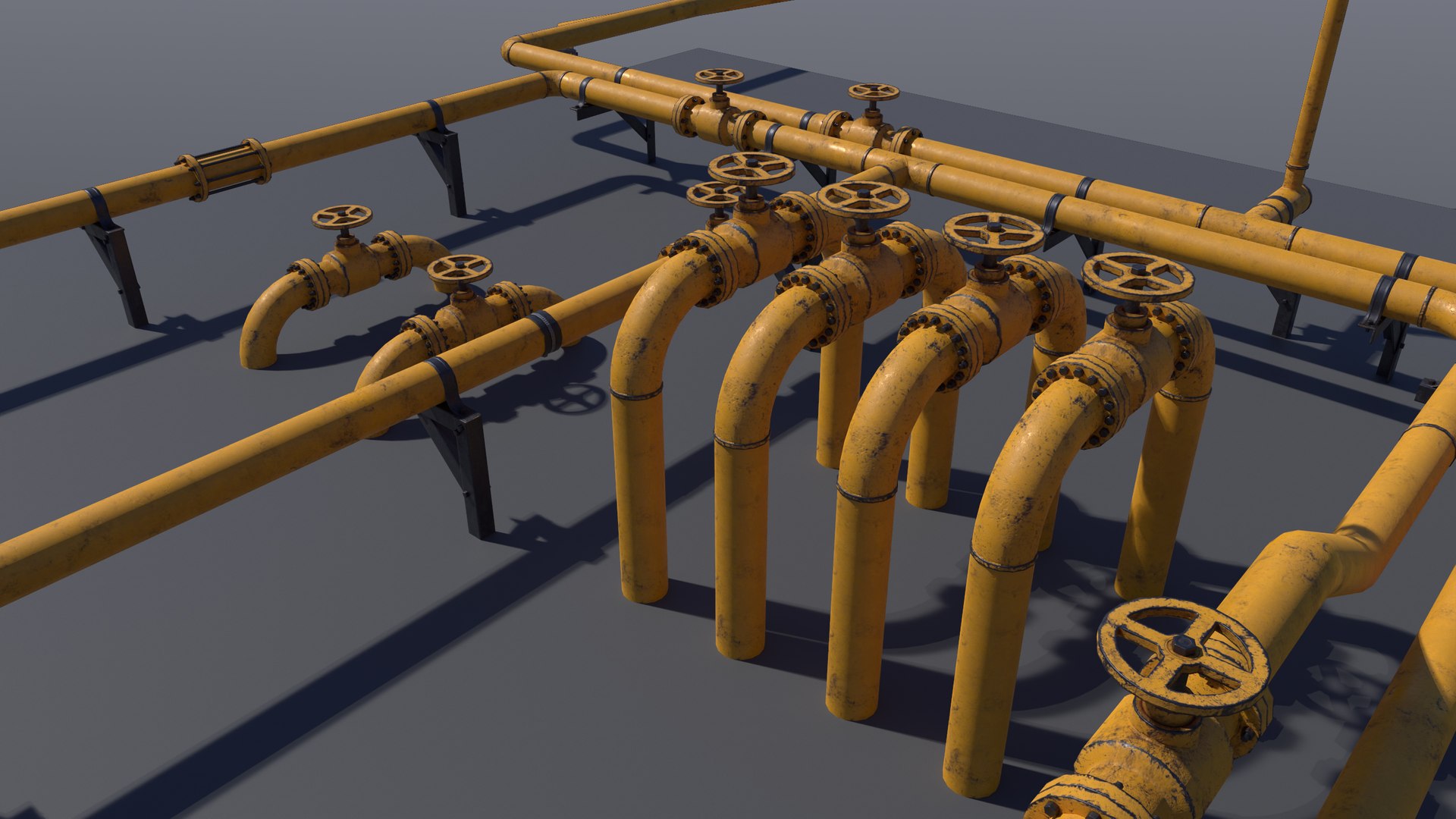 3D Modular Pipe Set Model - TurboSquid 1819221