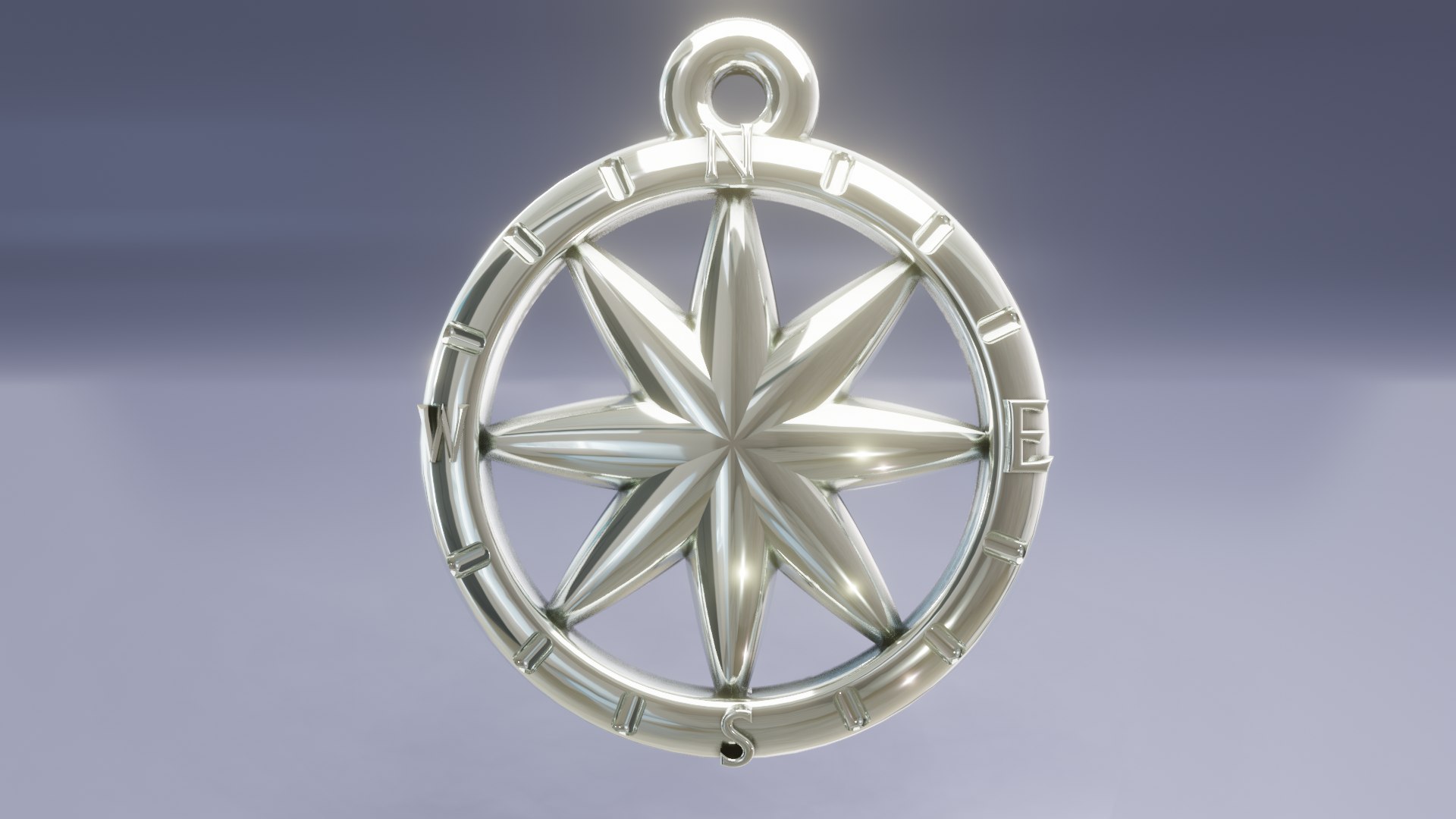3D model Pendant Wind Rose - TurboSquid 2144937