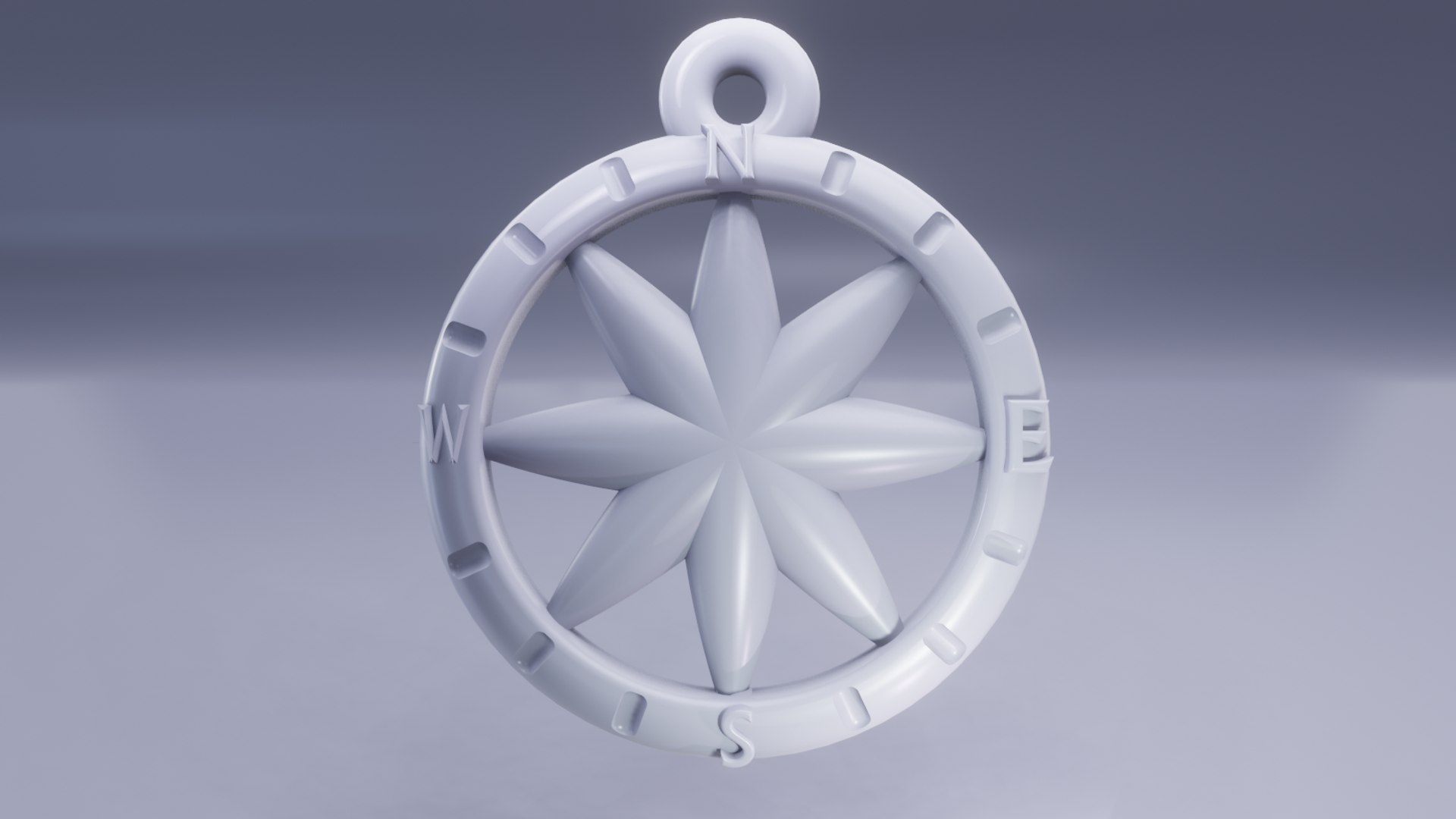 3D model Pendant Wind Rose - TurboSquid 2144937