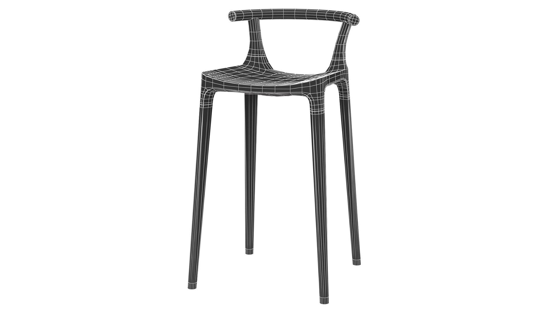 Max-elka-stool 3D Model - TurboSquid 1859973
