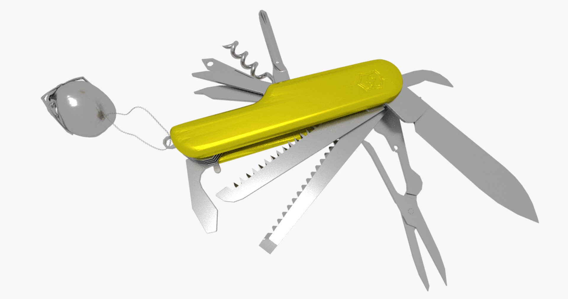 3D Model Swiss Army Knife - TurboSquid 1688176