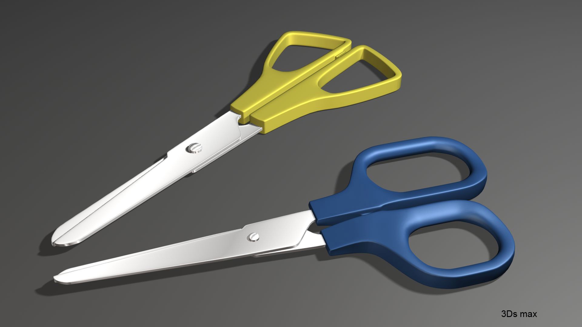 scissors 3d obj