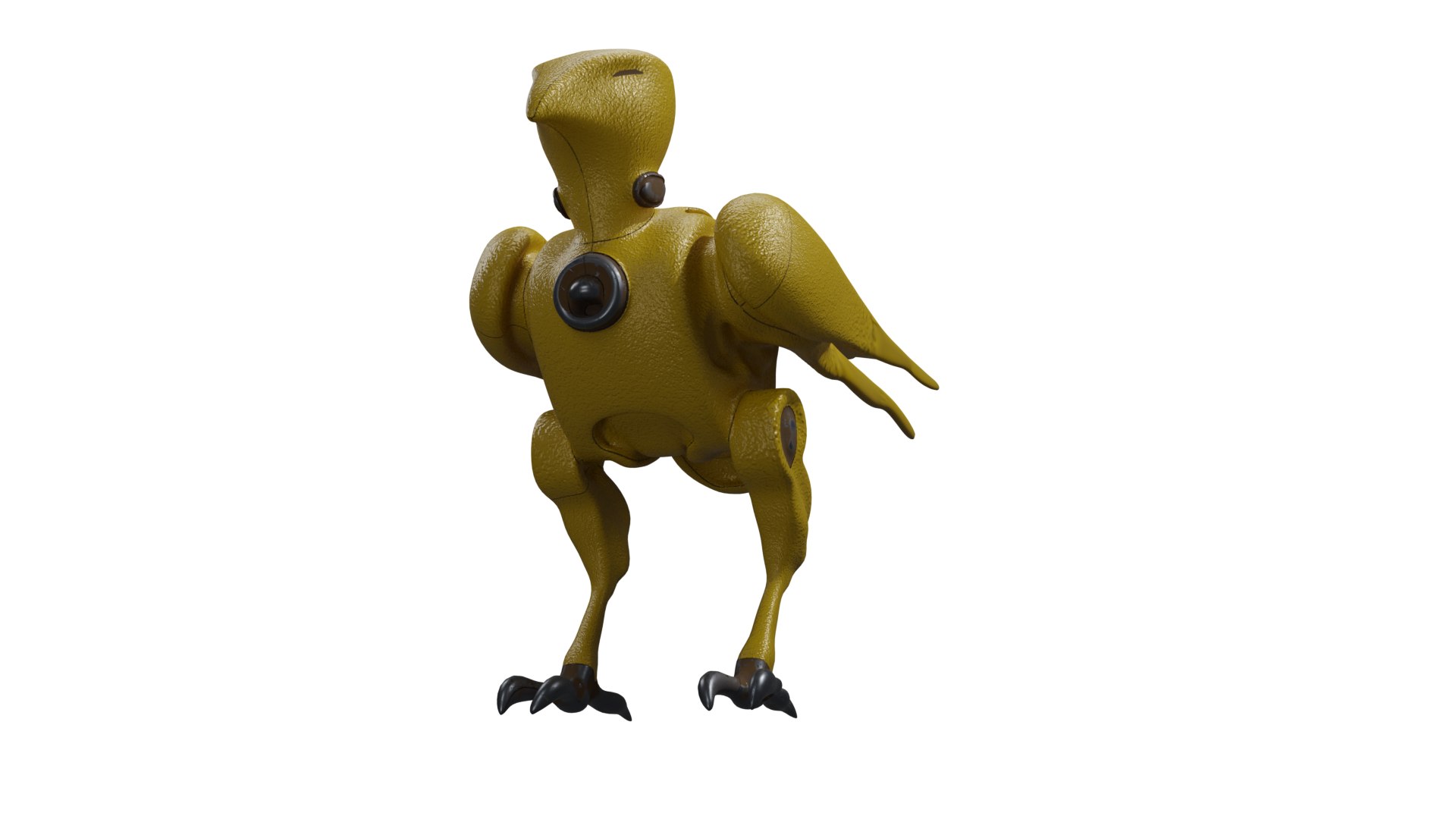 Robotic Bird 3D Model - TurboSquid 2260142