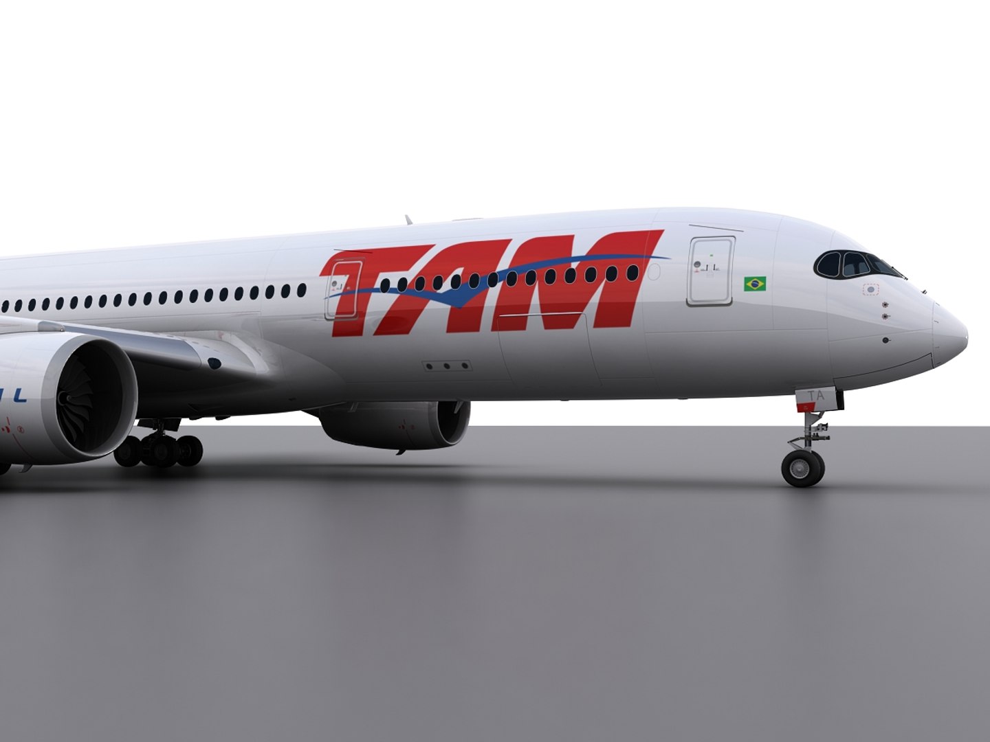 A350-900 Tam Airlines Obj