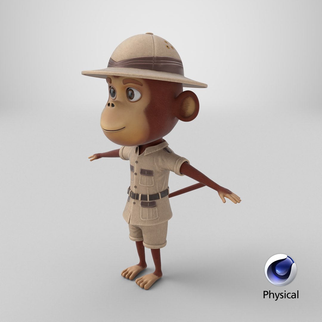 Monkey 3D Model - TurboSquid 2219020