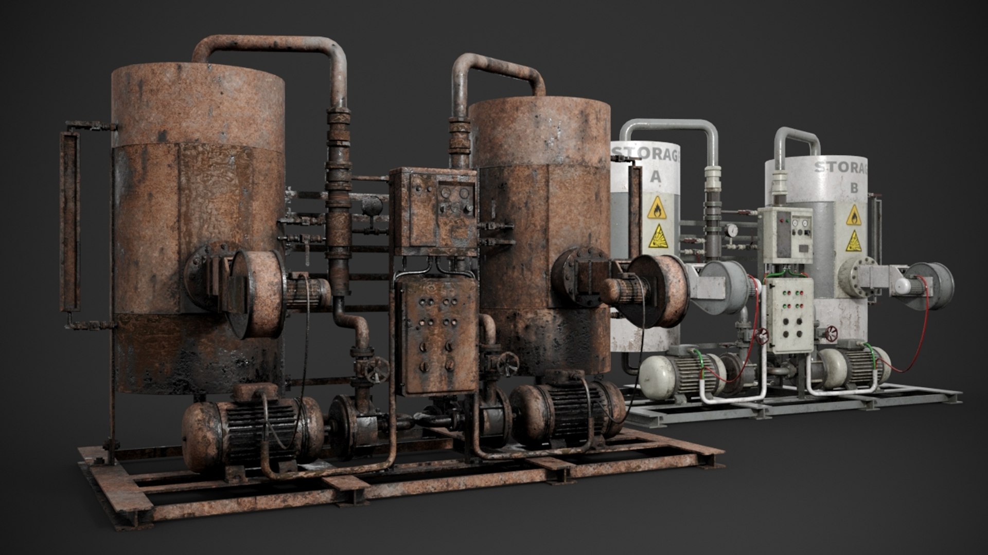 3D Machinery Device Industrial Model - TurboSquid 1573868