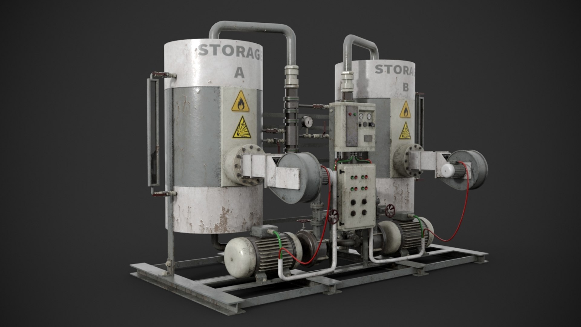 3D Machinery Device Industrial Model - TurboSquid 1573868