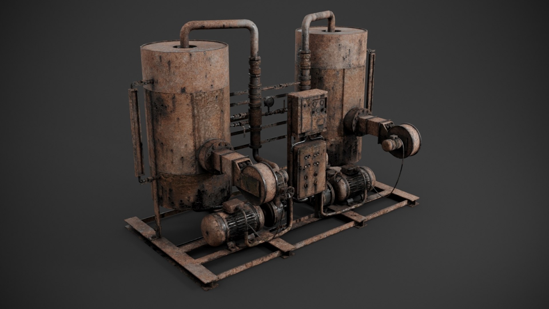 3D Machinery Device Industrial Model - TurboSquid 1573868