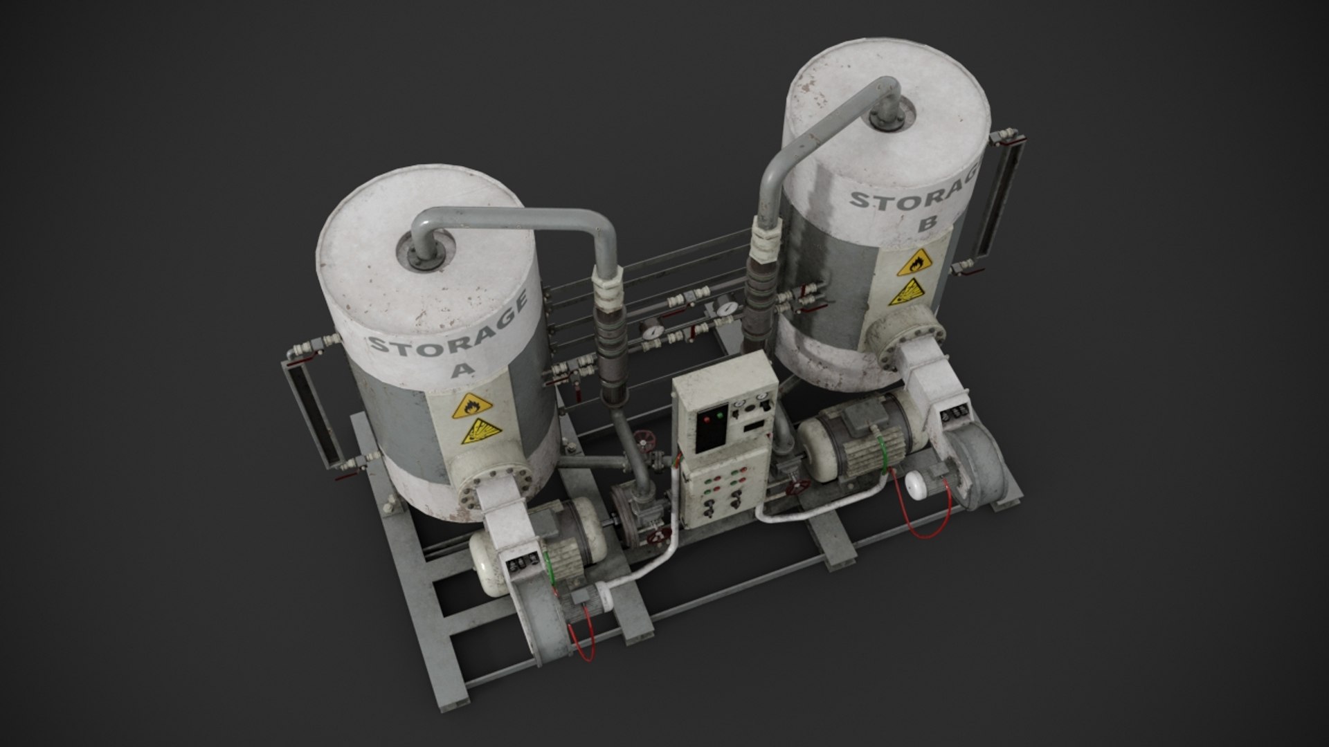 3D Machinery Device Industrial Model - TurboSquid 1573868