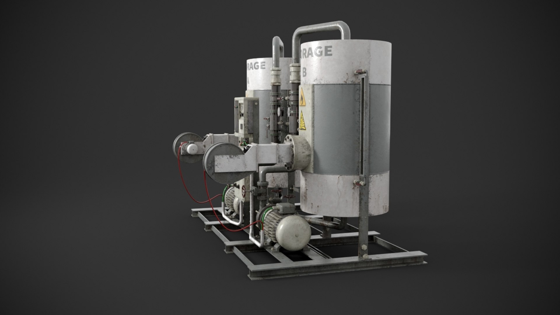 3D Machinery Device Industrial Model - TurboSquid 1573868