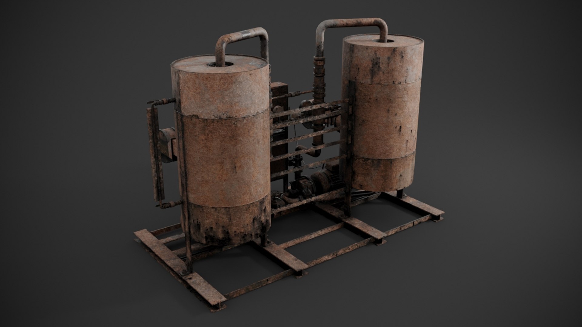 3D Machinery Device Industrial Model - TurboSquid 1573868