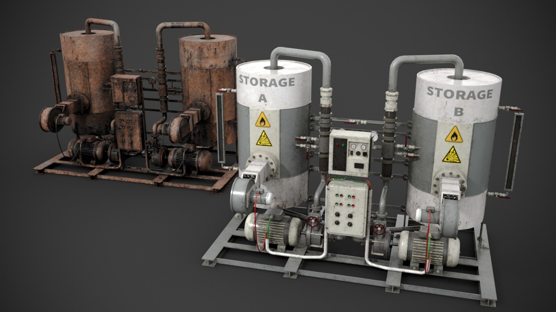 3D Machinery Device Industrial Model - TurboSquid 1573868