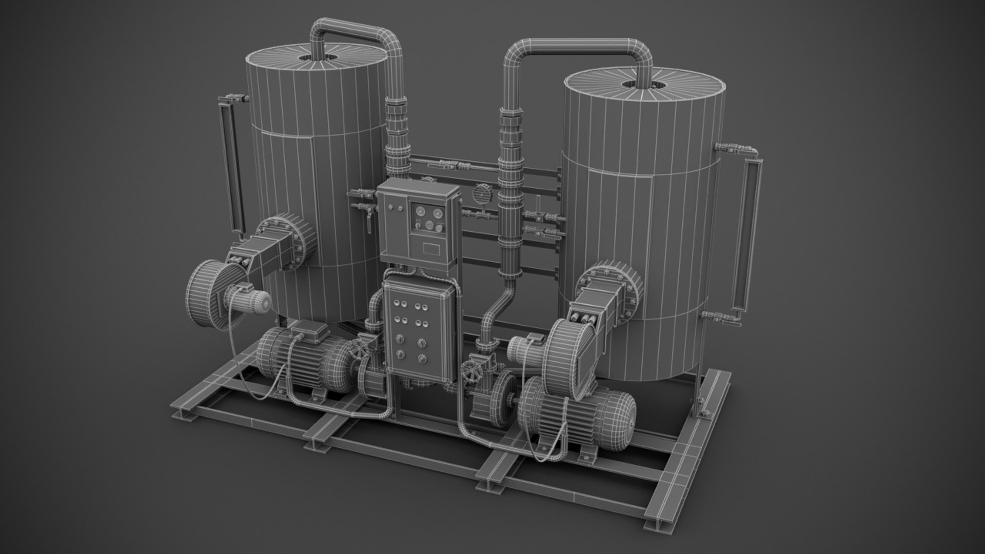 3D Machinery Device Industrial Model - TurboSquid 1573868