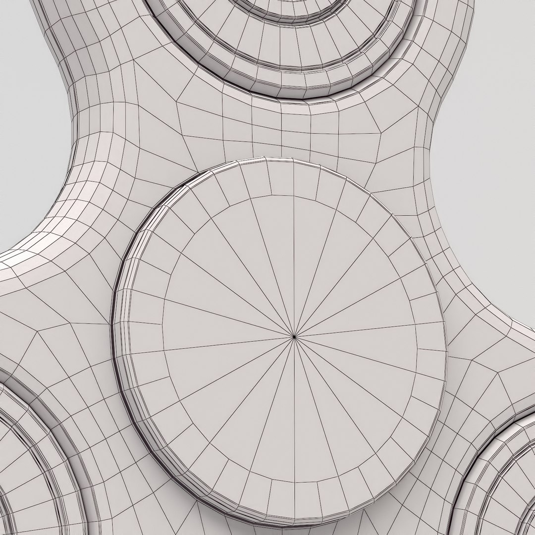 3D Model Fidget Spinner - TurboSquid 1193145