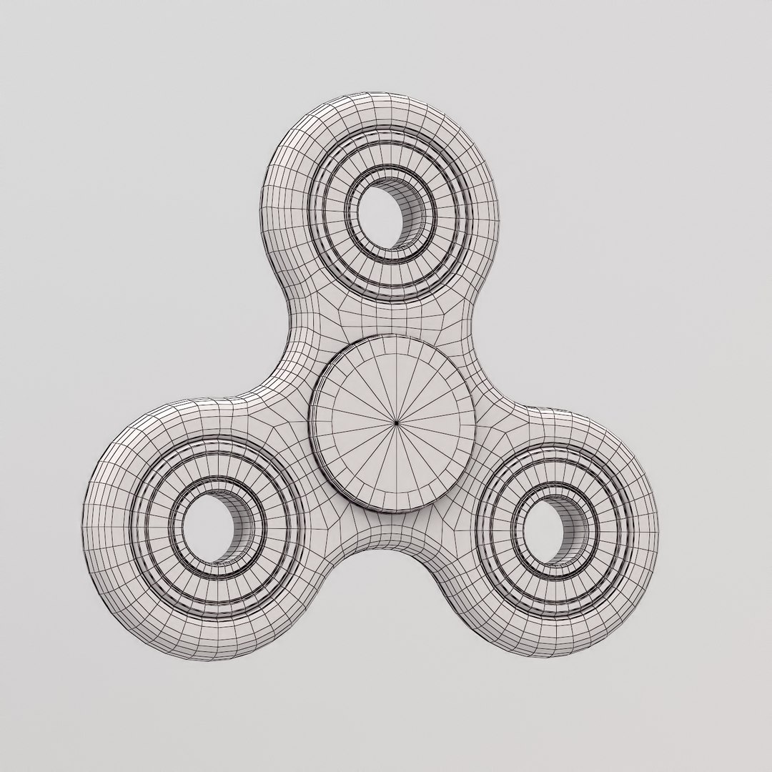 3D Model Fidget Spinner - TurboSquid 1193145