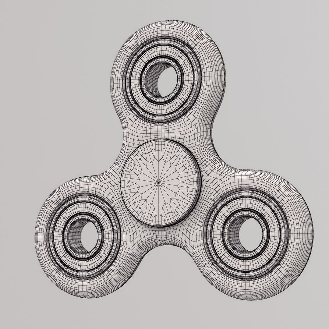 3D Model Fidget Spinner - TurboSquid 1193145