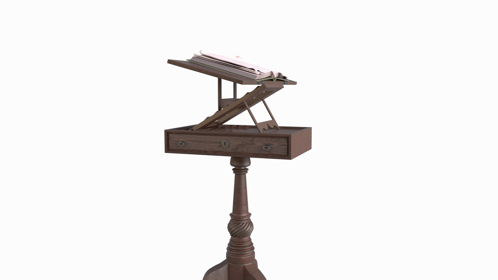 Reading Stand 3D Model - TurboSquid 1720160