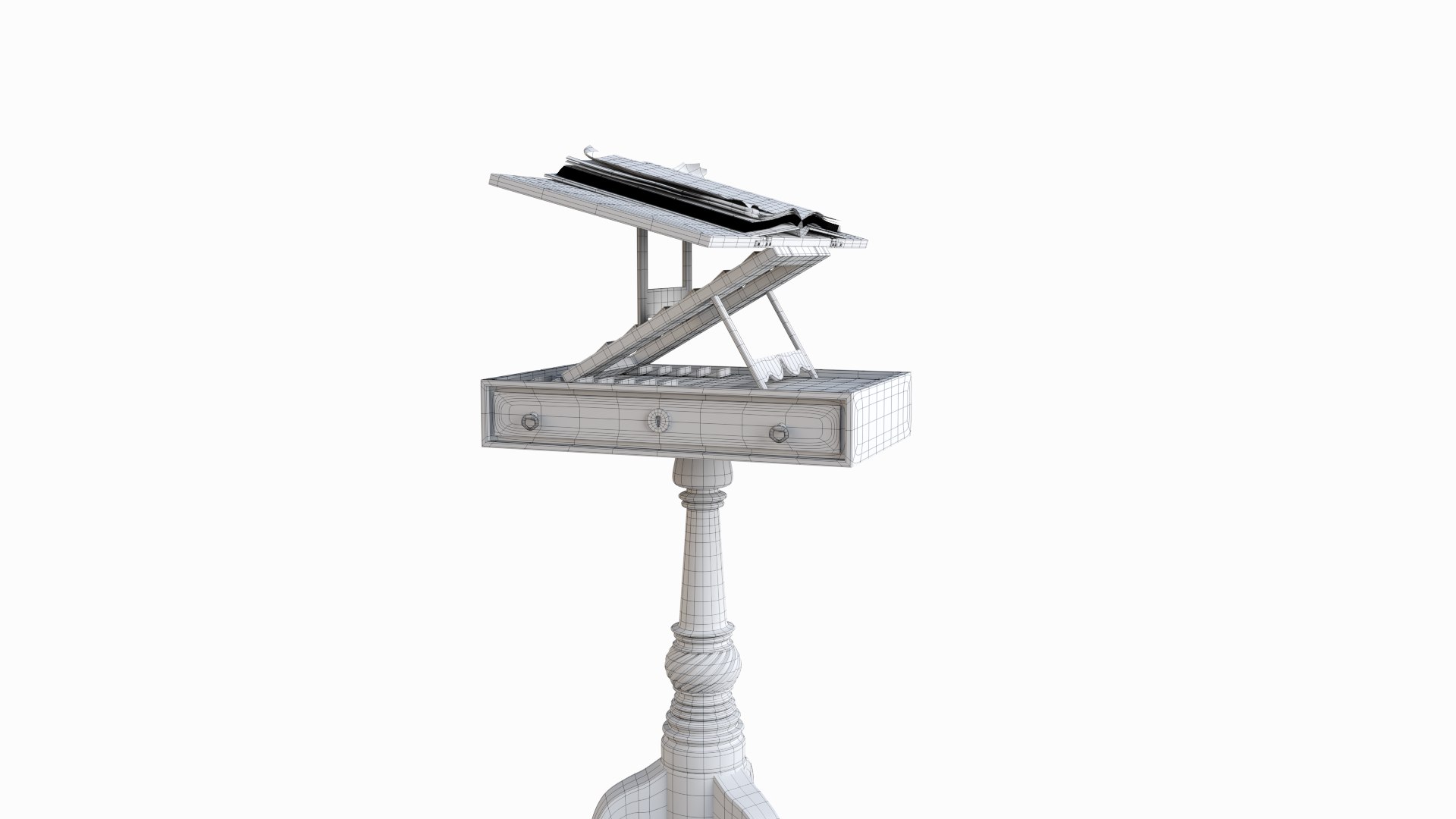 Reading Stand 3D Model - TurboSquid 1720160