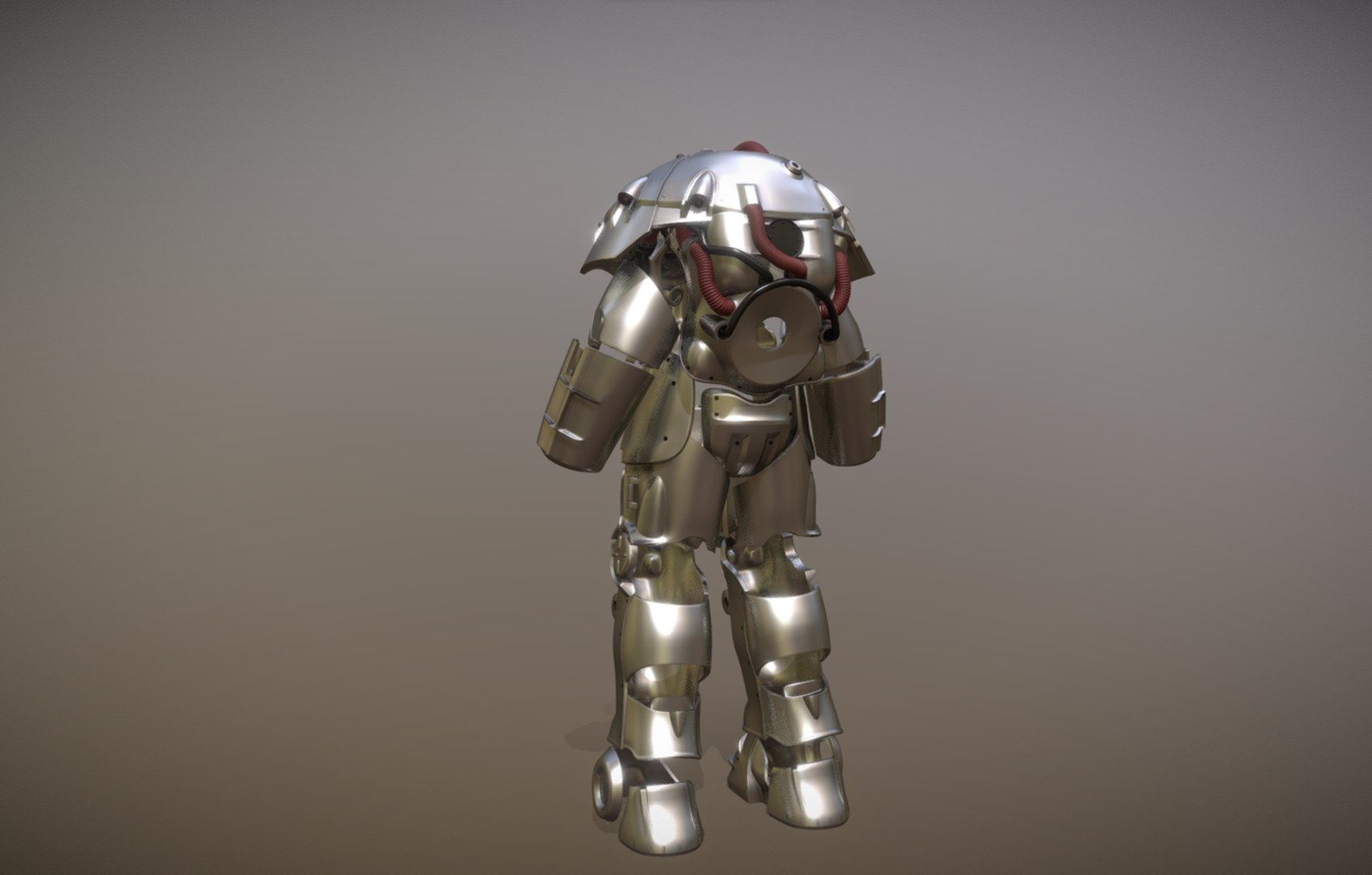 Fallout Power Armor X01 3D Model - TurboSquid 2158779