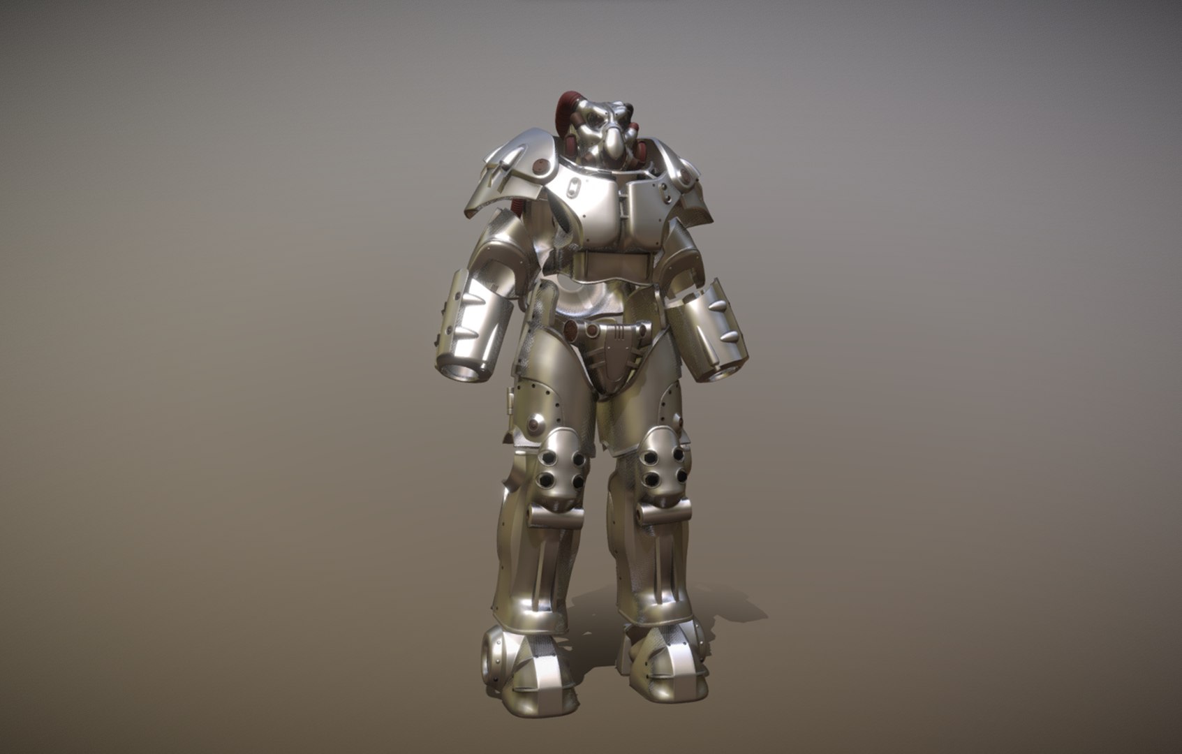 Fallout Power Armor X01 3D Model - TurboSquid 2158779