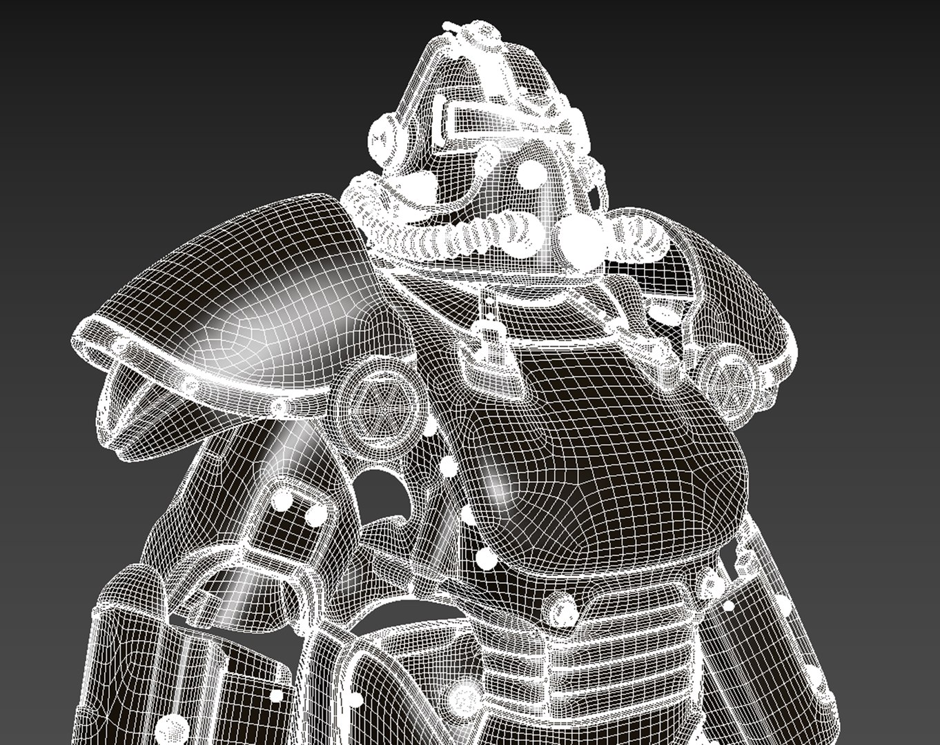 Fallout Power Armor X01 3D Model - TurboSquid 2158779