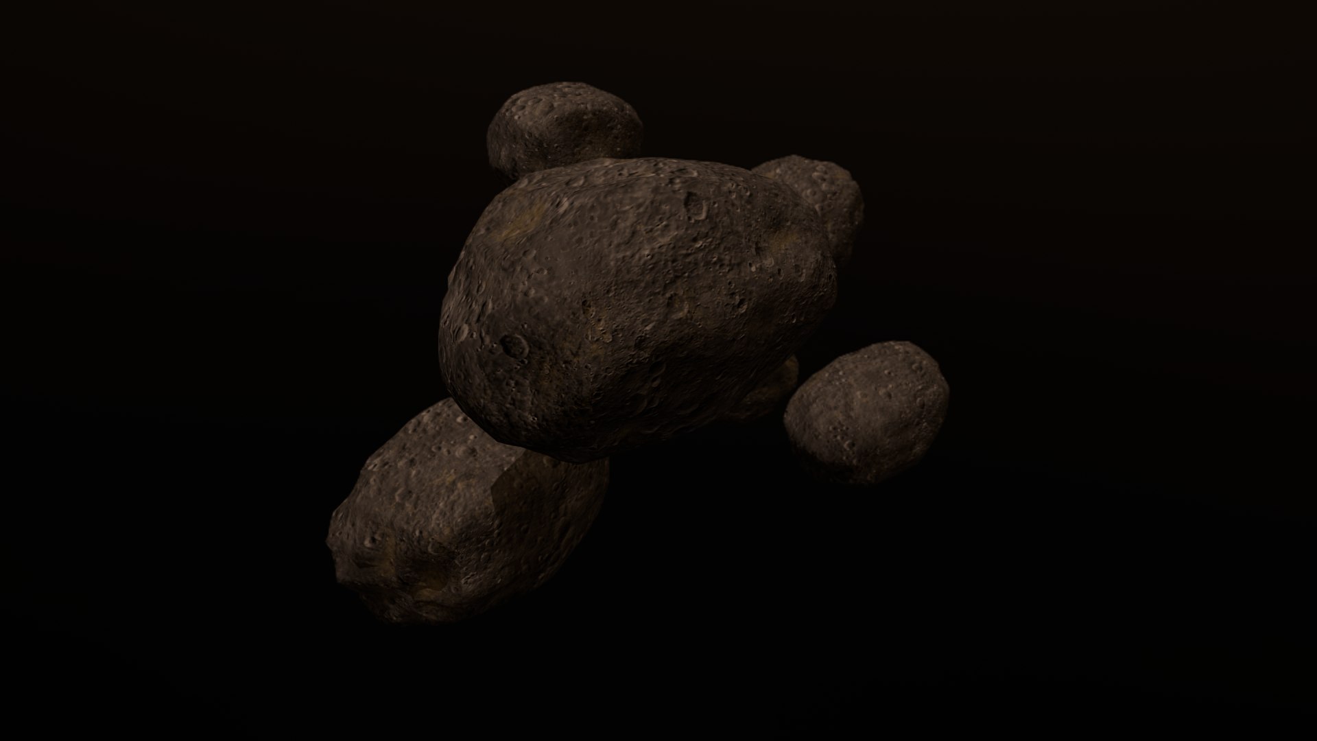 Asteroids Model - TurboSquid 1701280