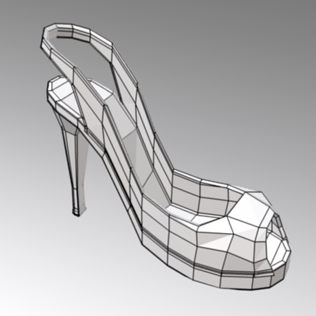 3ds max shoes