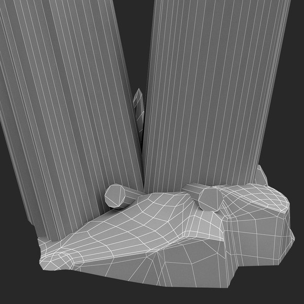 crystal modeled nature 3d model