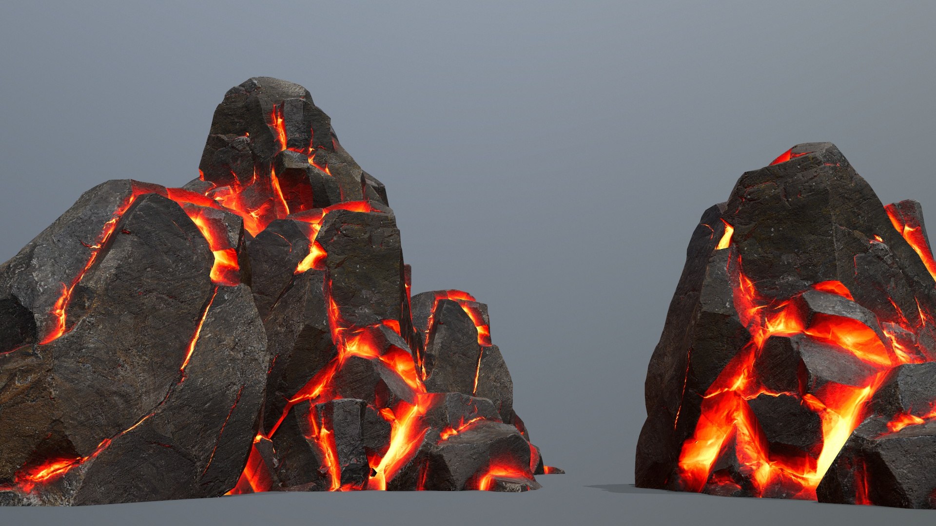 3D Lava Rocks - TurboSquid 2326499
