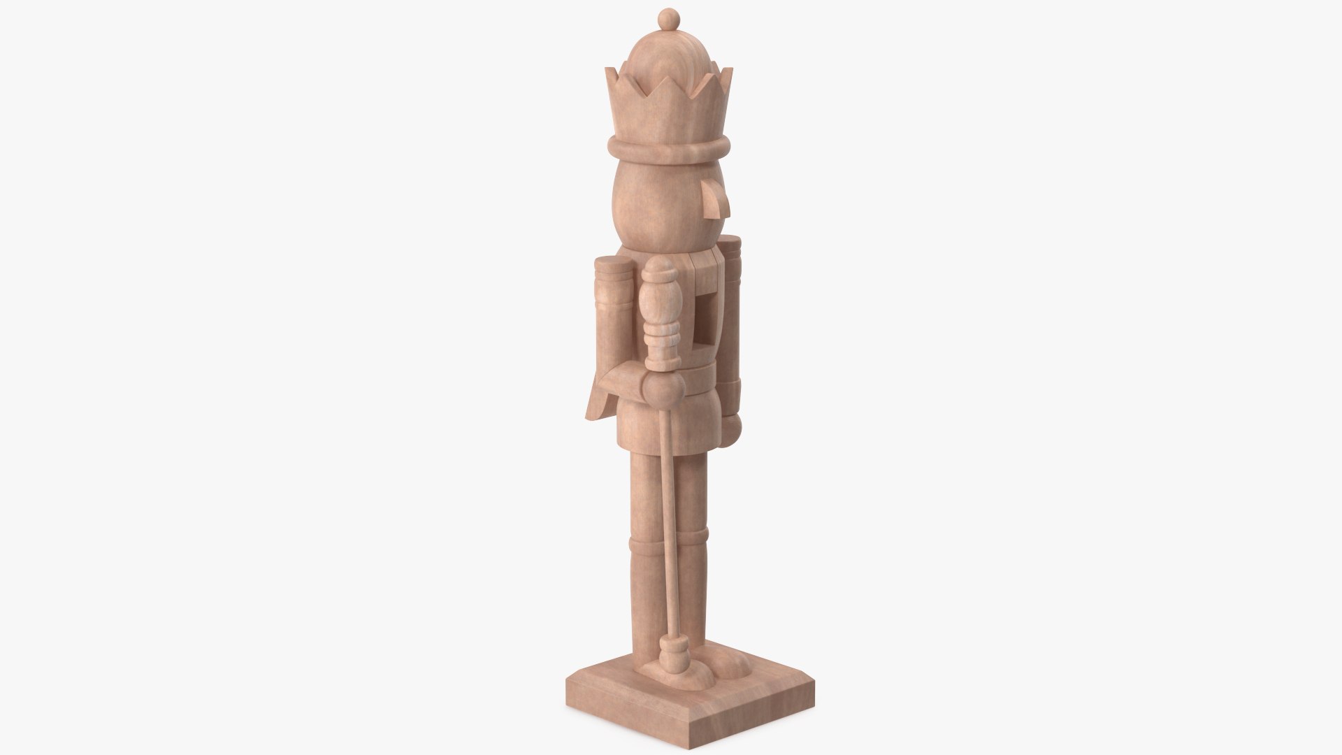 Wooden Christmas Nutcracker 3D Model - TurboSquid 2267724