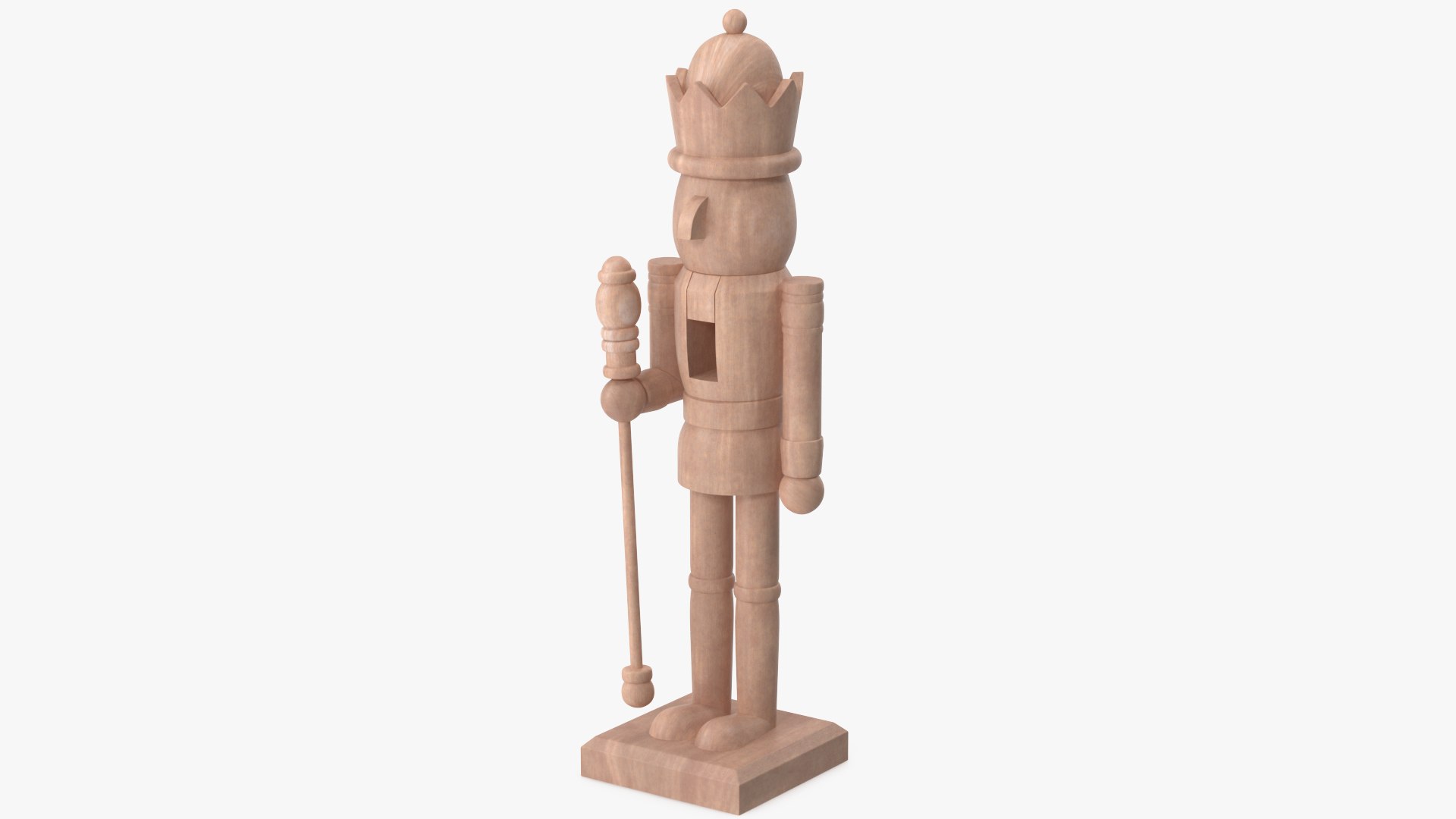 Wooden Christmas Nutcracker 3D Model - TurboSquid 2267724