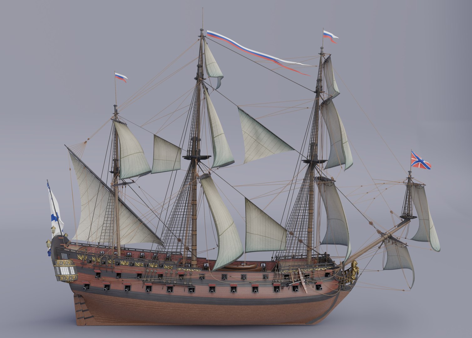 Ingermanland ships 3D model - TurboSquid 1419035