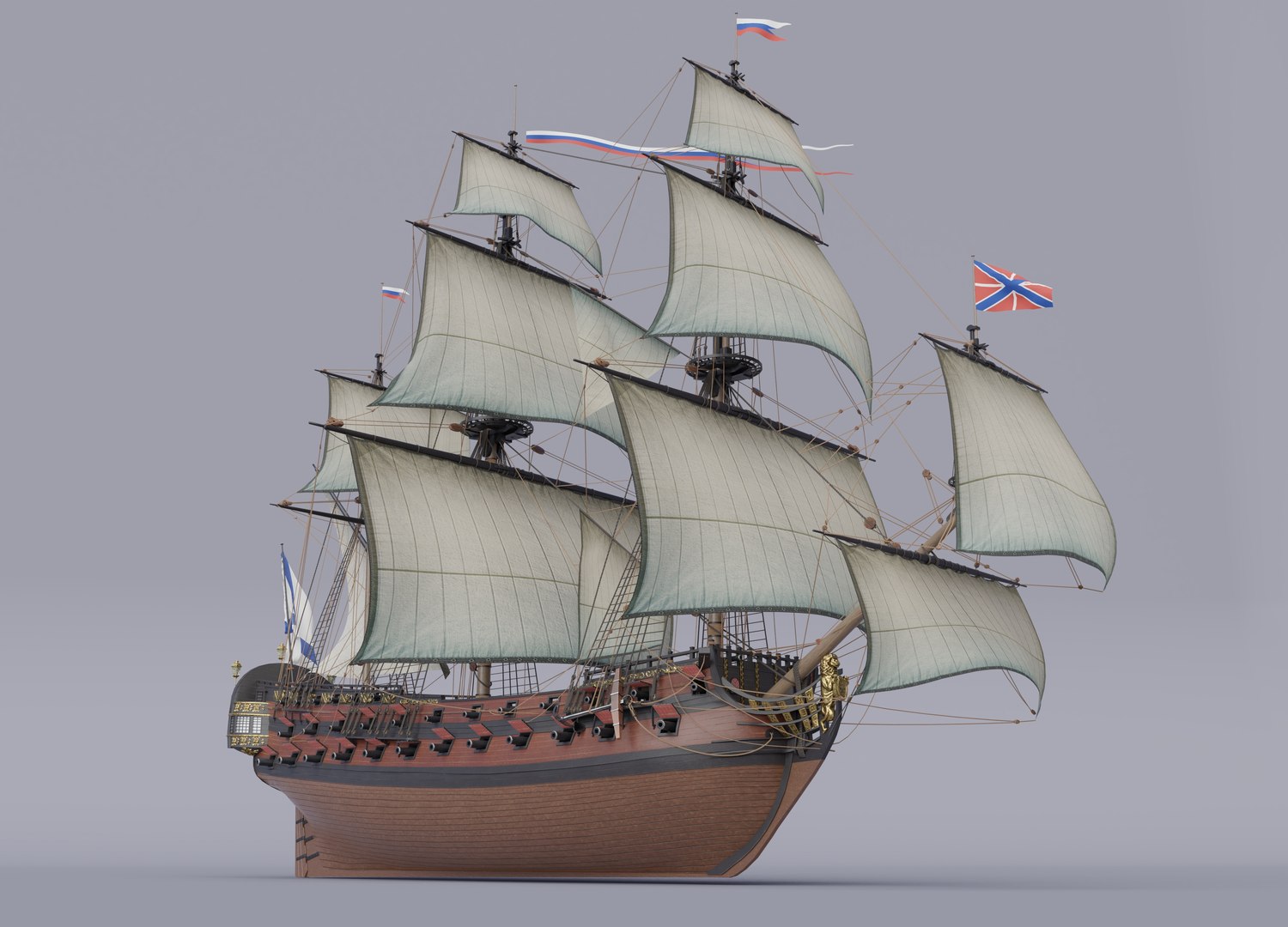 Ingermanland ships 3D model - TurboSquid 1419035