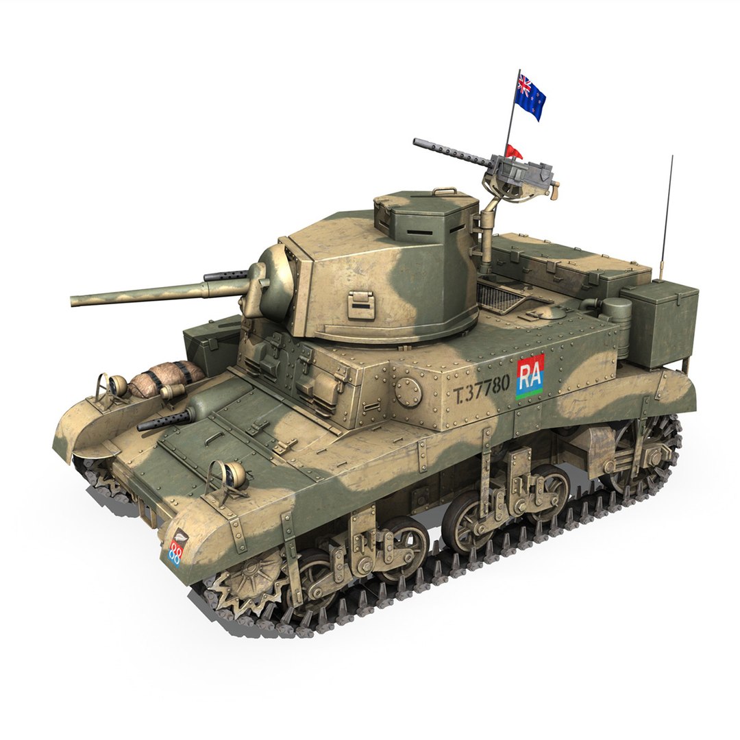 3ds british - m3 light tank