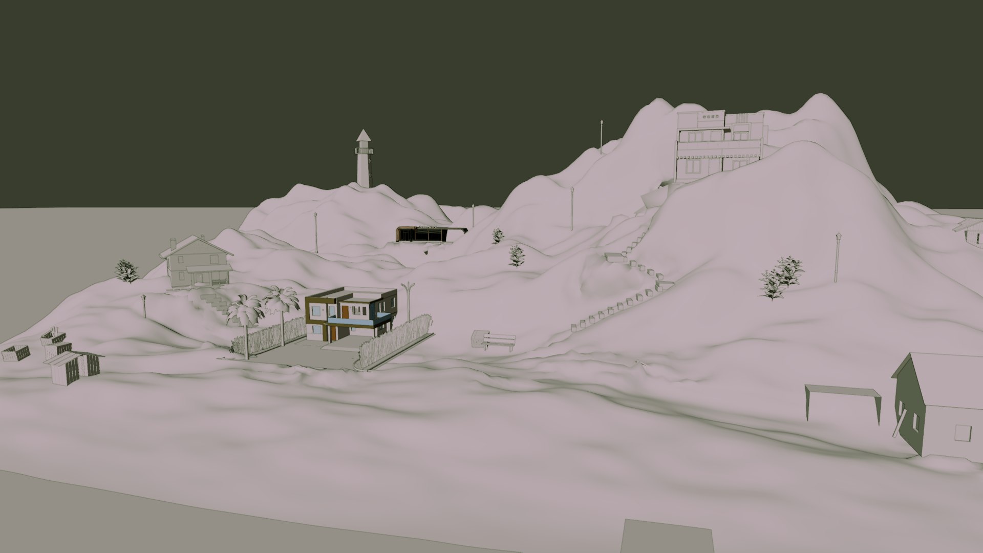 Isolated Island 3D Model - TurboSquid 2193240