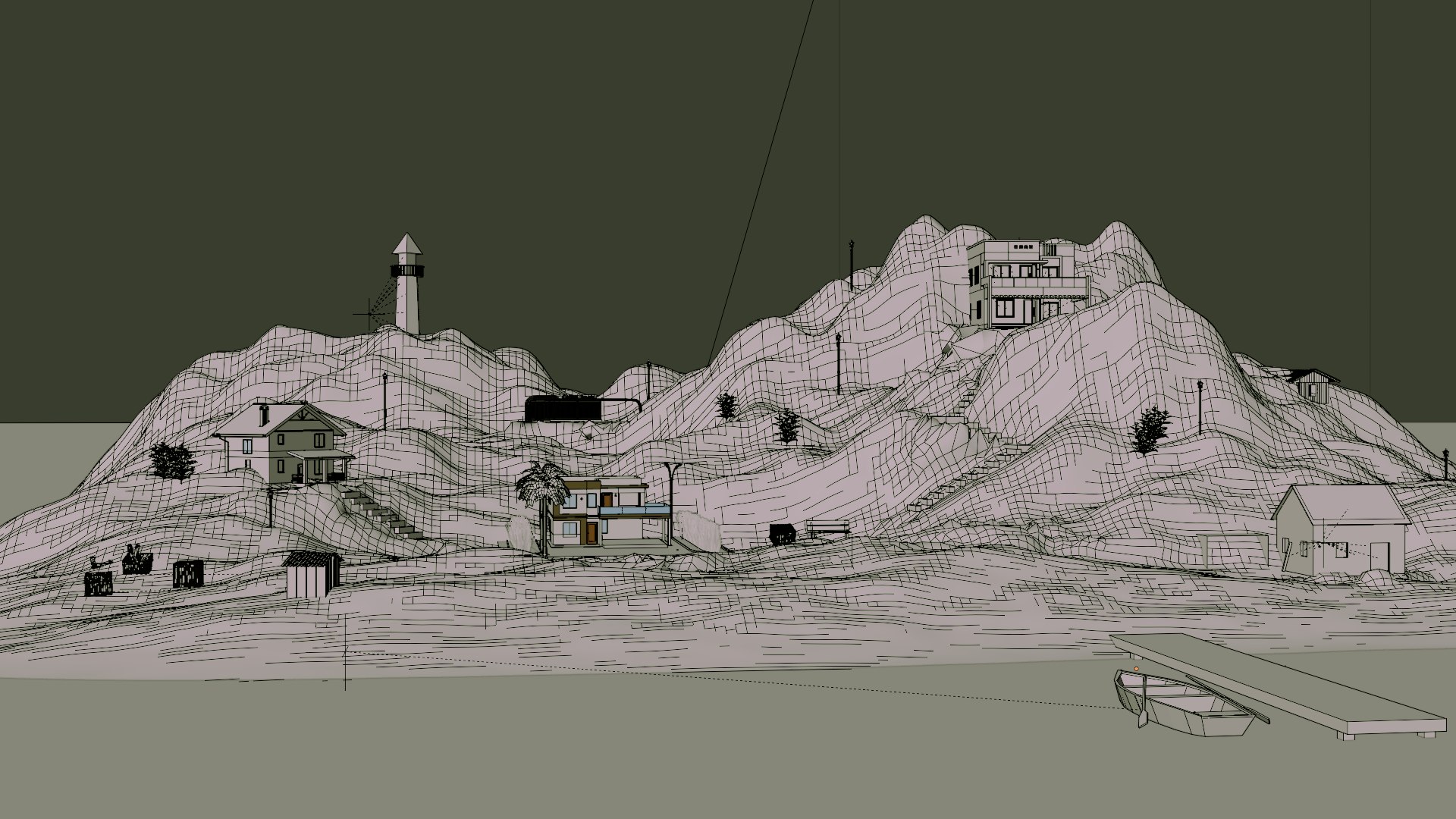 Isolated Island 3D Model - TurboSquid 2193240