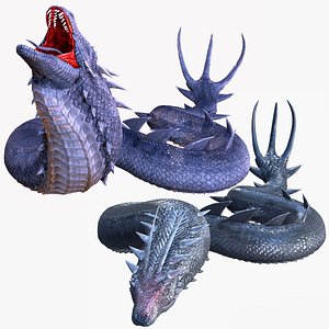3ds Max Python-3d-Model-Snake Models | TurboSquid