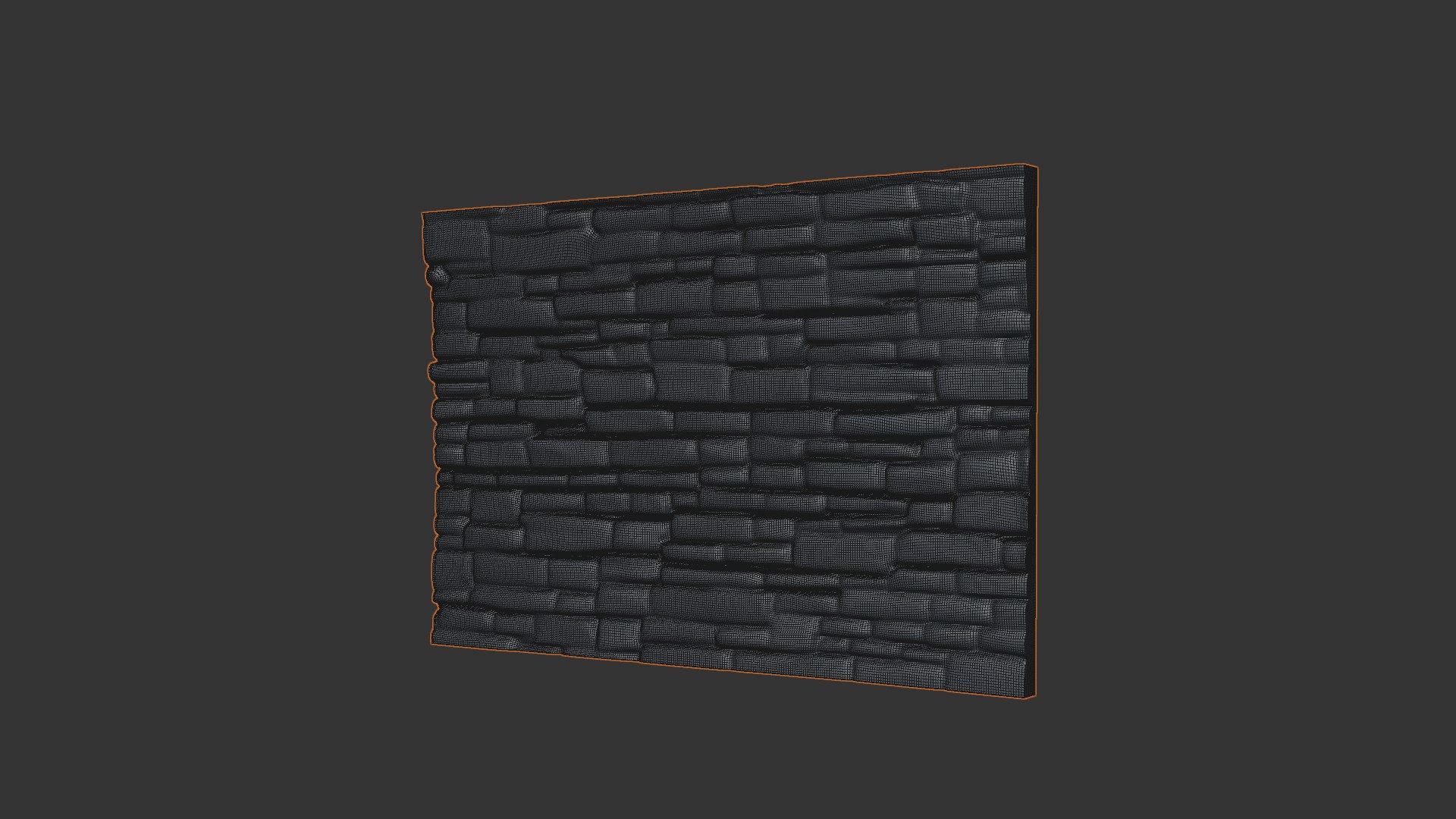 3D Model Stone Wall 23 - TurboSquid 2383023