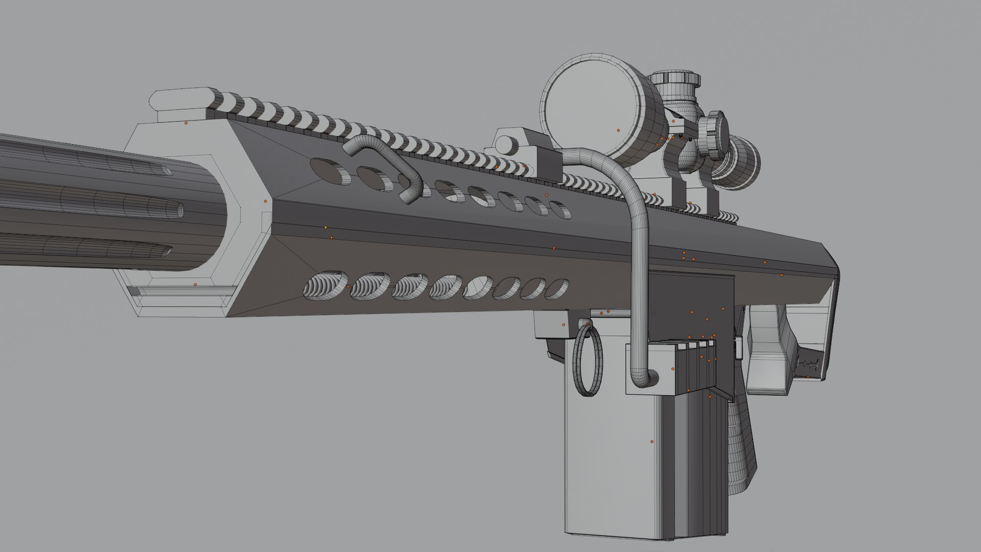 3D Barrett M82 Sniper Rifle - TurboSquid 2052967