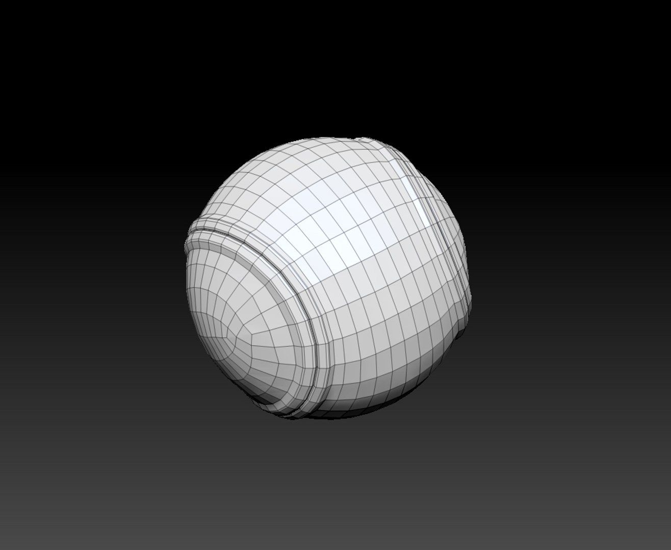 3d Model Baseball Ball