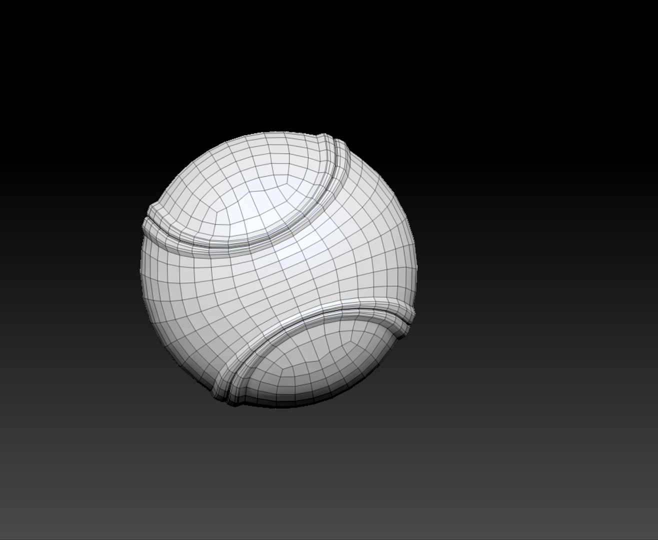 3d Model Baseball Ball