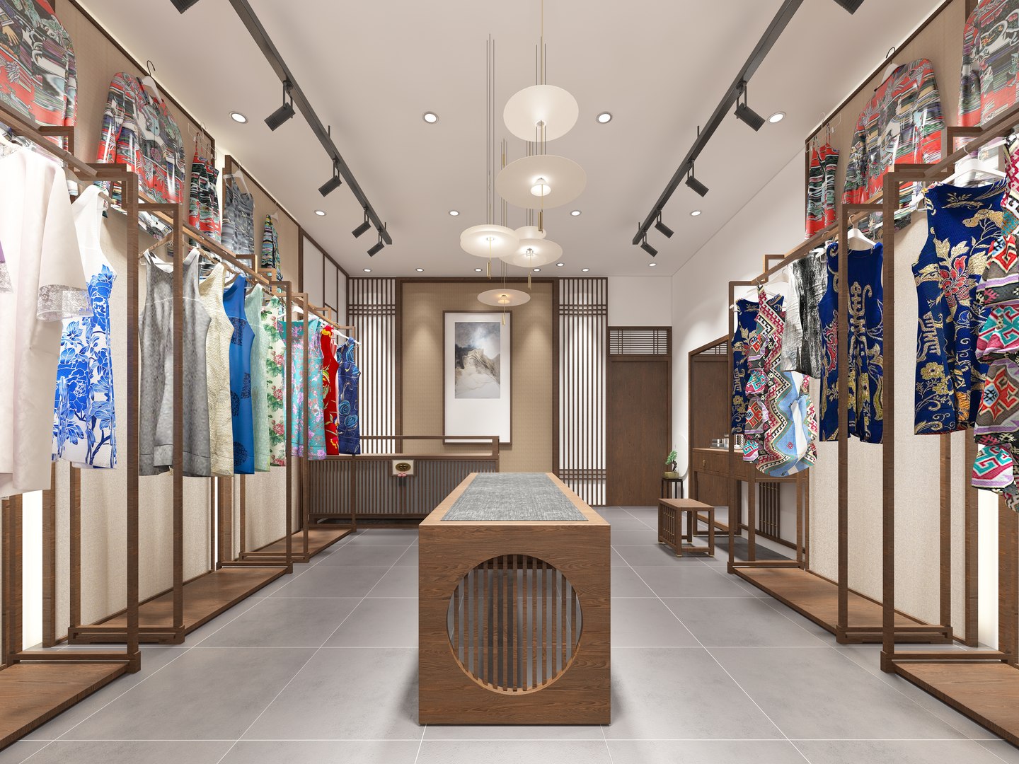 Clothing Store 3D Model - TurboSquid 2343327