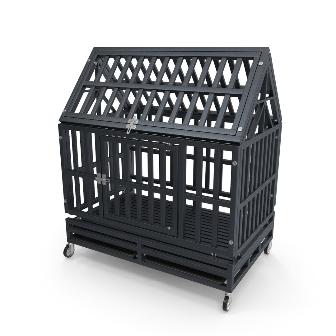 Pet Dog Cage Kennel PBR 3D - TurboSquid 1873366