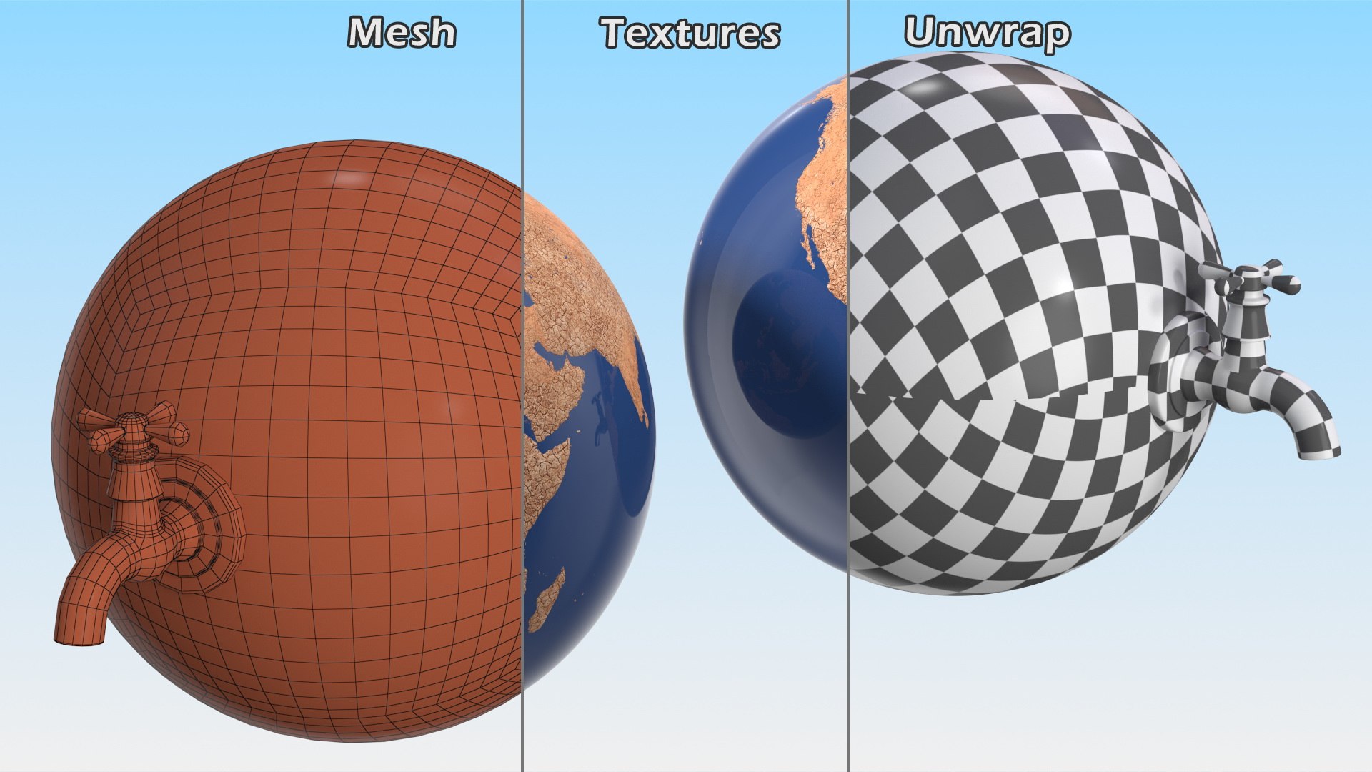 Stylized drought earth planet 3D model - TurboSquid 1712902