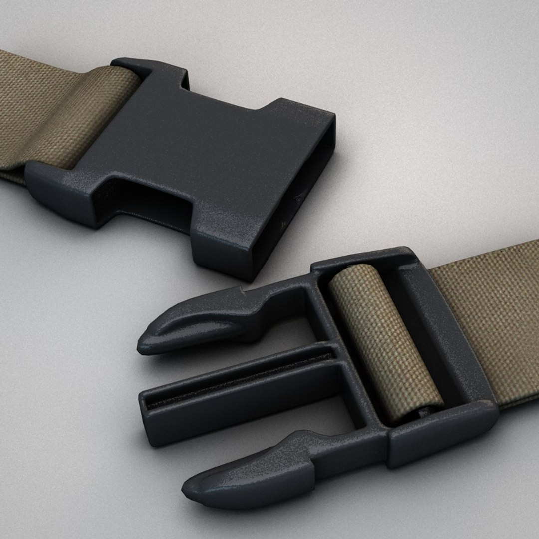 3ds Max Fastex Snap Buckles