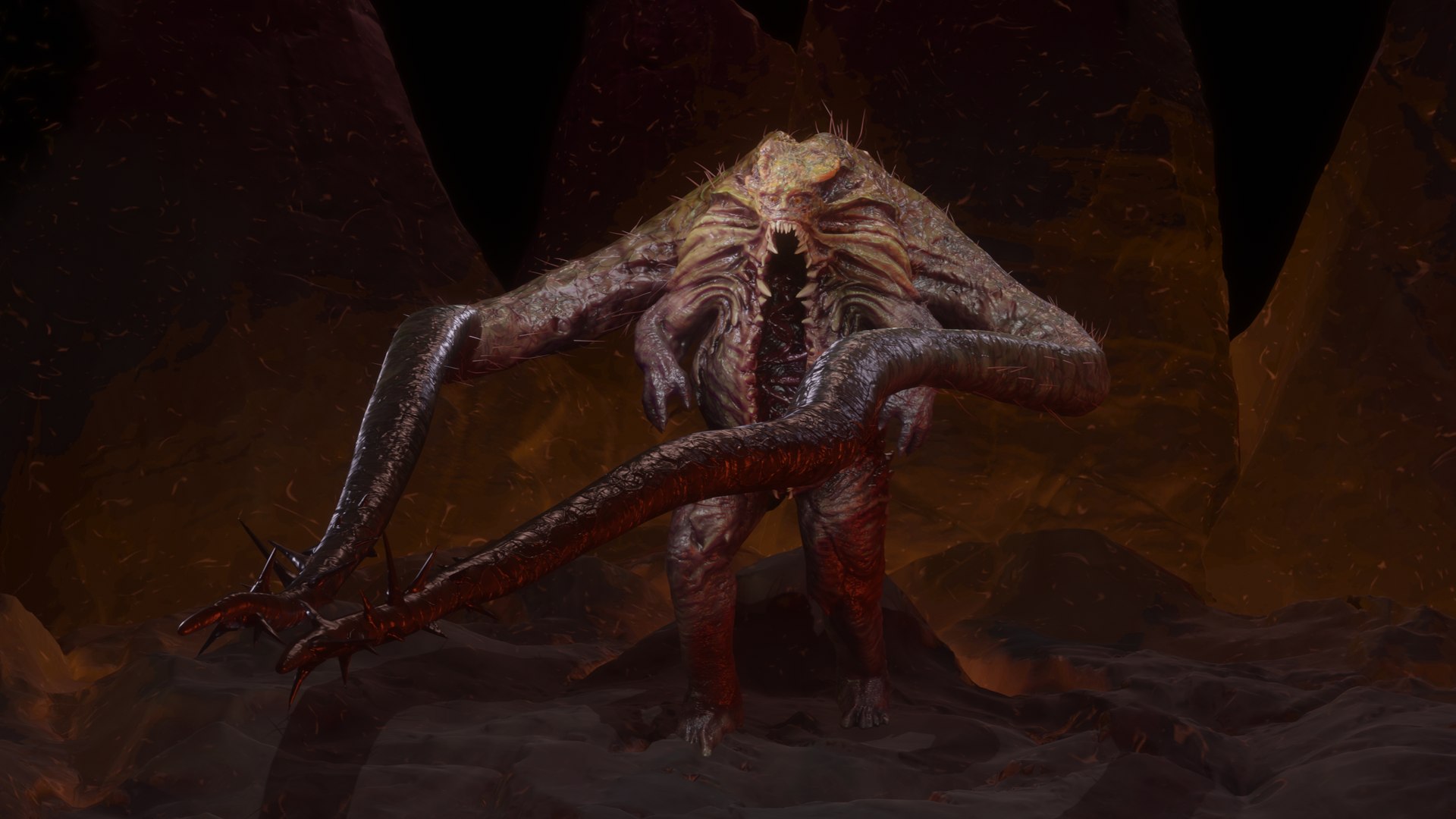 SCP Tentacles Monster 3D - TurboSquid 2278230