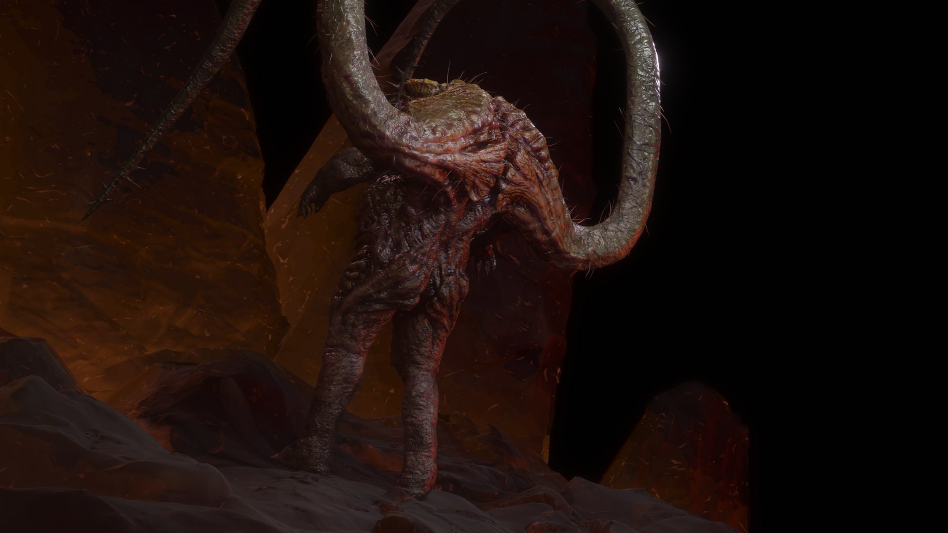 SCP Tentacles Monster 3D - TurboSquid 2278230