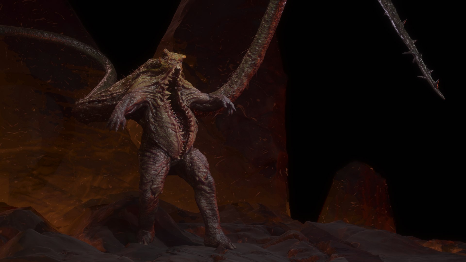 SCP Tentacles Monster 3D - TurboSquid 2278230