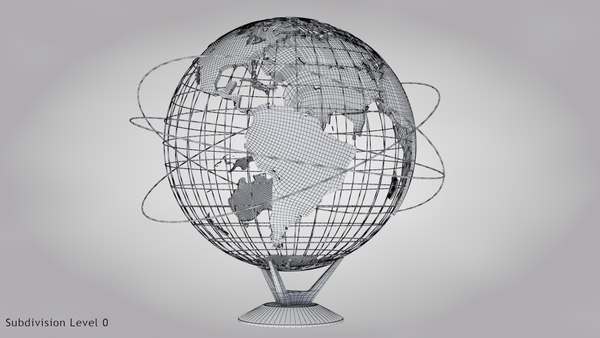 modelo 3d Globo terráqueo V4 - TurboSquid 1585060